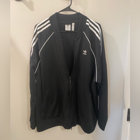 adidas | Jackets & Coats | Adidas Black Track Jacket | Poshmark